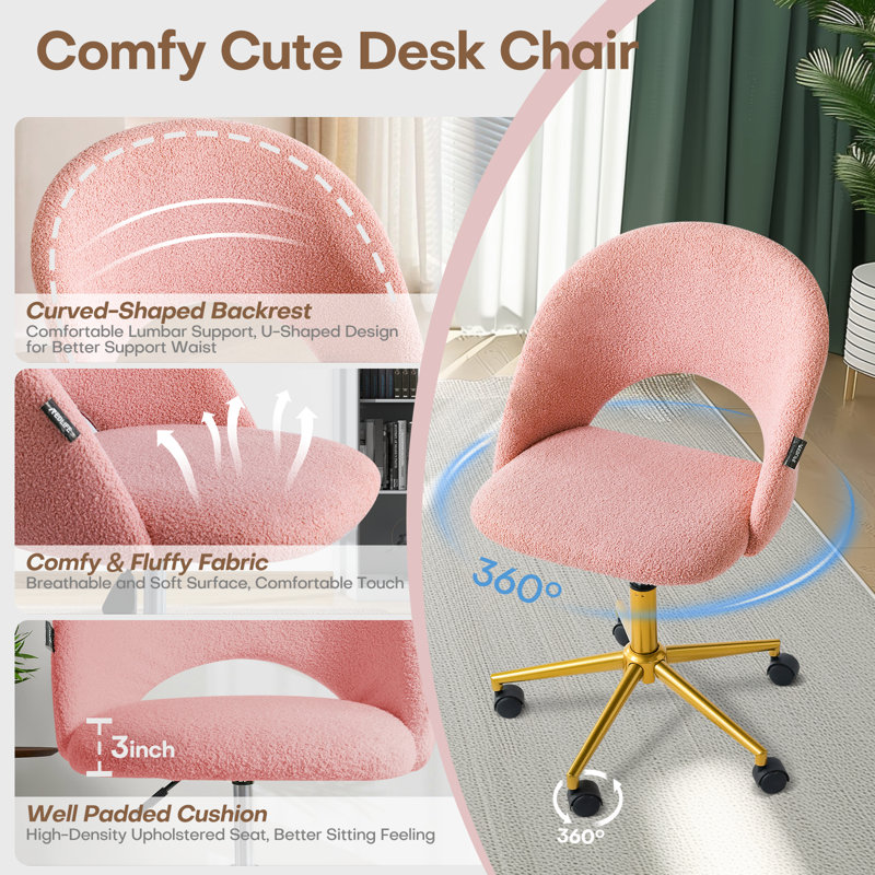 Comfortable vanity chair store